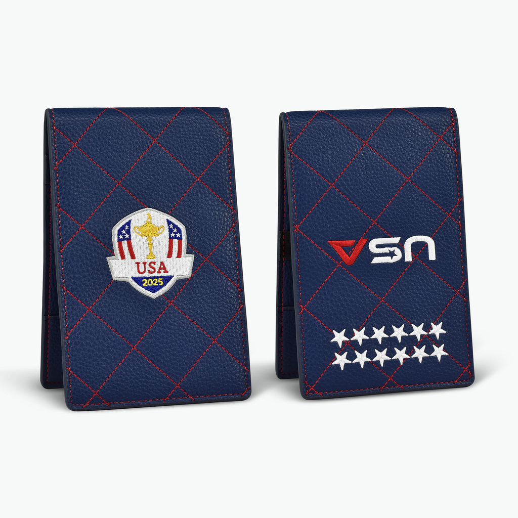 2025 USA Ryder Cup Team Official Elite Yardage Book Cover – PRG Golf